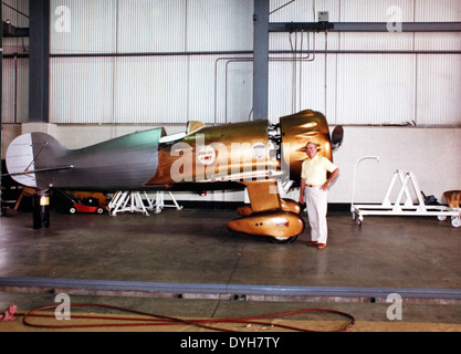 The Wedell-Williams Model 44 racer, equipped with a Pratt & Whitney ...