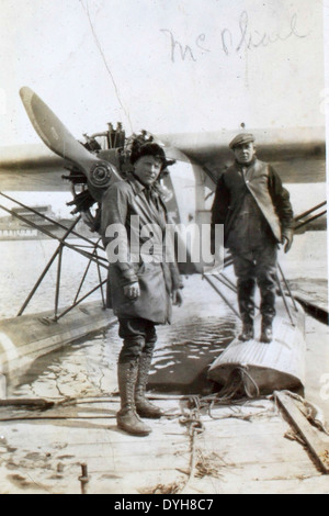 This photograph from the Art Carroll album features aviation pioneer ...