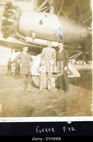 This photograph from the Art Carroll Album features Anthony Fokker, a ...