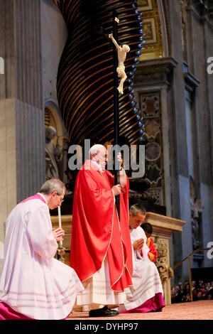 Rome, Italy. 18th April 2014Holy Mass of the Passion of Christ - 18 ...