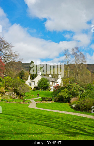 Rydal Mount, last home of poet William Wordsworth, Rydal, Lake Stock ...