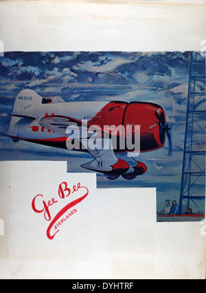 The Gee Bee R-1, part of the Granville Brothers Aircraft collection ...