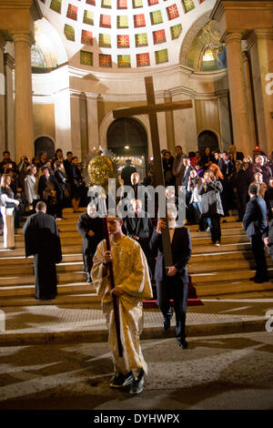 Good Friday, Epitaphios, procession, night procession of traditionally ...