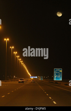 The Dukhan Highway in Qatar Stock Photo - Alamy