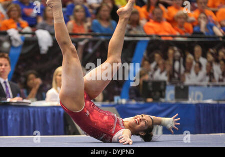 Birmingham, AL, USA. 19th Apr, 2014. April 19, 2014: Oklahoma's Haley ...