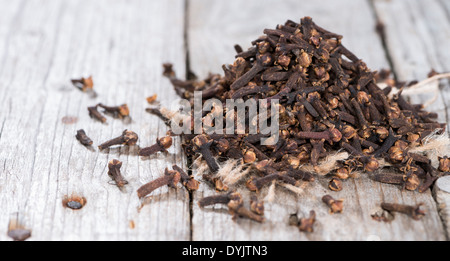Portion of fresh dried Cloves (close-up shot Stock Photo - Alamy