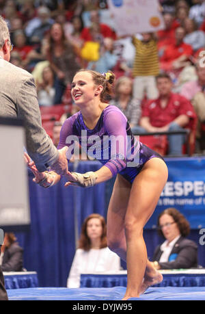 Birmingham, AL, USA. 19th Apr, 2014. April 19, 2014: Oklahoma's Haley ...