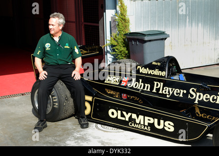 Clive Chapman, Classic Team Lotus, Goodwood Revival 2013 Stock Photo ...