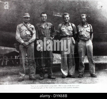 The 90th Bomb Group, also known as the 'Jolly Rogers,' flew the B-24 ...
