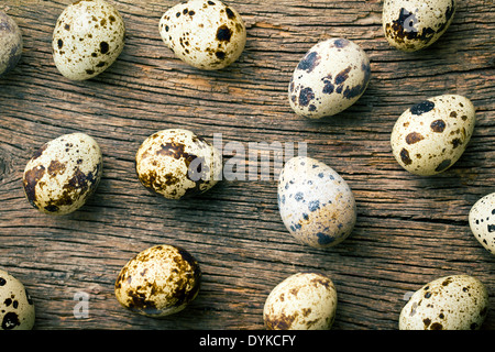 Top View of Quail eggs in a bowl isolated on white background Stock ...