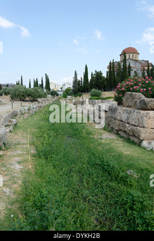 The ancient sacred Eridanos River which flows through the ...
