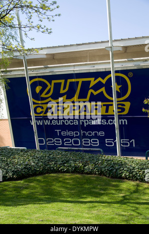 Euro Car Parts Office, Ocean Way, Cardiff, Wales, UK Stock Photo - Alamy