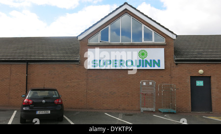 A sign for Superquinn shopping centre in Ballinteer, South Dublin ...