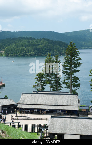 Lake Ashi coast, Hakone, Kanagawa Prefecture, Japan Stock Photo - Alamy