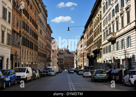 Italy, Rome, Via Cavour Stock Photo - Alamy