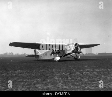 The Ford Trimotor, also known as the 'Tin Goose,' was an early American ...