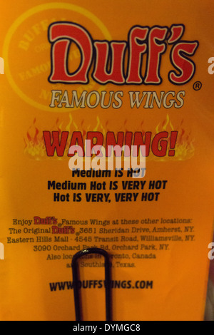 Duff's Famous Wings, Buffalo NY Stock Photo - Alamy