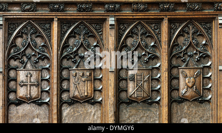 Instruments of Christ's Passion carved by Mouseman Thompson of Kilburn ...
