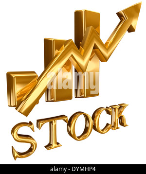 Gold Corporate Data Diagram Stock Photo - Alamy