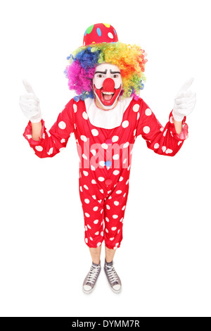 A clown with it's thumb up Stock Photo - Alamy