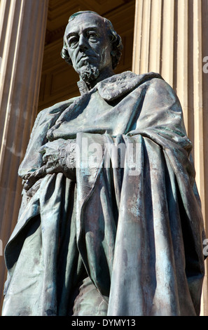 The statue of Benjamin Disraeli by Charles Bell Birch outside St ...