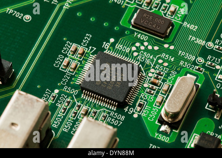 circuit board closeup Stock Photo - Alamy