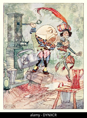 Charles James Folkard (1878-1963) illustration, Lewis Carroll's ‘Songs ...