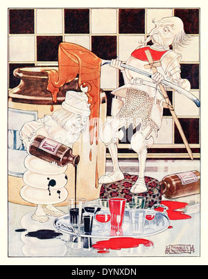 Charles James Folkard (1878-1963) illustration, Lewis Carroll's ‘Songs ...