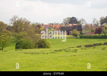 The village of Upper Harlestone Northamptonshire UK Stock Photo - Alamy