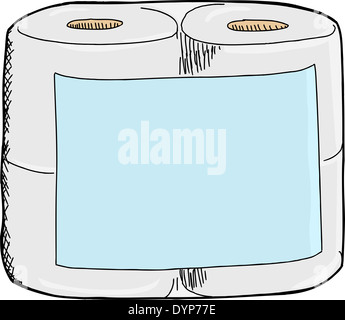 toilet paper roll vector symbol icon design. Beautiful illustration ...