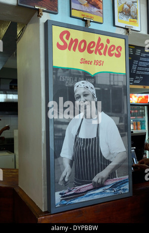 Snoekies Seafood Restaurant in Hout Bay Harbour was founded in 1951 and ...