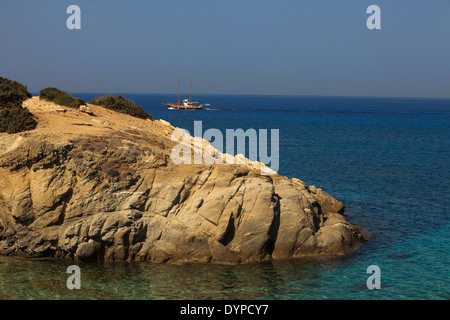 Alyko beach, Naxos, Cyclades Islands, Greece Stock Photo - Alamy