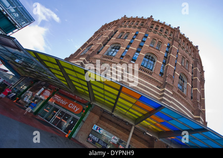 Gasometer shopping center, Simmering, Vienna, Austria, Europe Stock ...