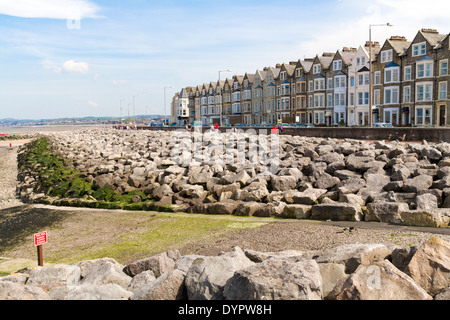 Coastal erosion at Morecambe Bay Stock Photo - Alamy