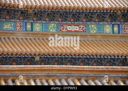 China: A Ming Dynasty painting of the Forbidden City (Gugong) in ...