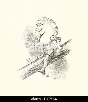 'The White Knight' from 'Through the Looking-Glass and What Alice Found ...