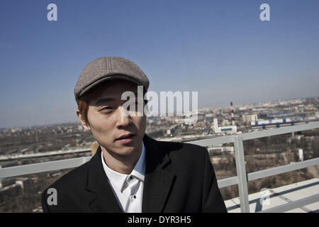 St Petersburg, Russia. 18th Apr, 2014. Russian short track speed ...