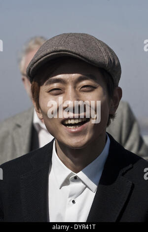 St Petersburg, Russia. 18th Apr, 2014. Russian short track speed ...