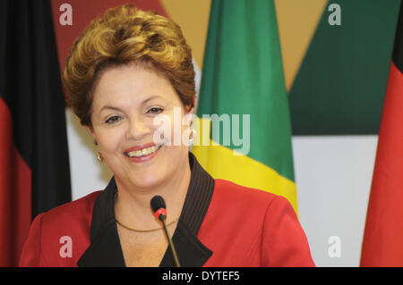 Dilma Rousseff in Sao Paulo Stock Photo - Alamy