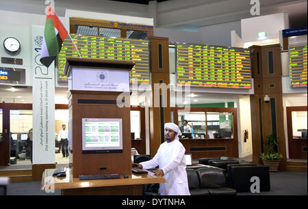 dubai stock exchange and emirate towers, uae Stock Photo: 22638338 - Alamy