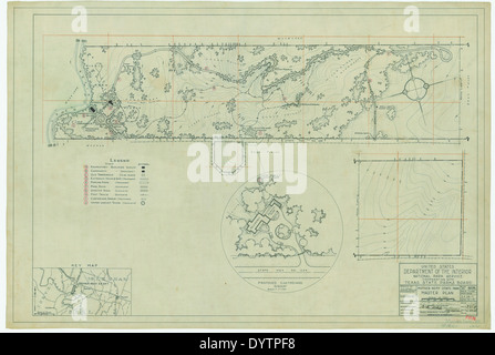 This is the master plan for Mother Neff State Park in Texas, developed ...
