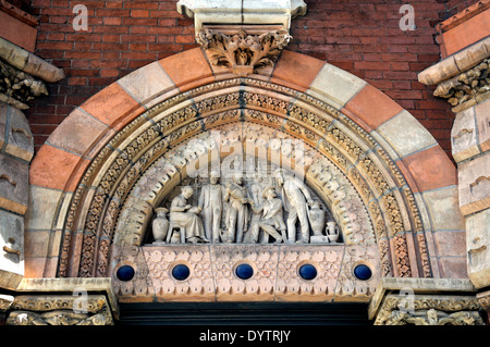London, England, UK. Southbank House / The Doulton Building (1878) on ...
