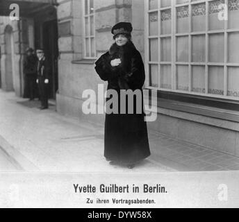 Yvette Guilbert. Yvette Guilbert Stock Photo - Alamy