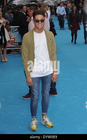 London. UK. Joey Essex at 'We're The Millers' UK Premiere at the Odeon ...