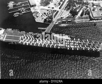 The USS Yorktown (CV-5), an iconic Yorktown-class aircraft carrier, is ...