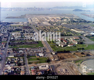 This photograph shows aircraft operations at NAS Miami, a vital naval ...