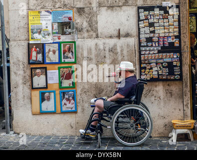 Vatican, Rome, Italy. 25th Apr, 2014. Sanctification of Popes John Paul ...