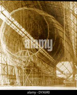 The Zeppelin airship hangar is an iconic structure used to house and ...