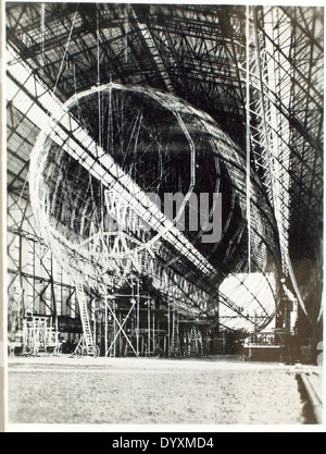 The Zeppelin, a type of rigid airship, played an important role in ...