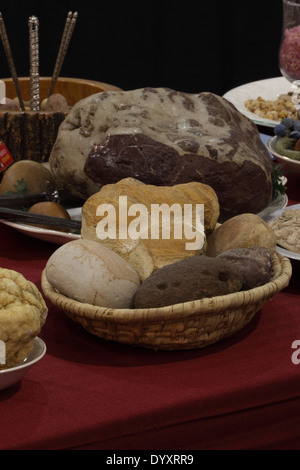 Rock food, naturally occurring rocks that look like food, collected by ...